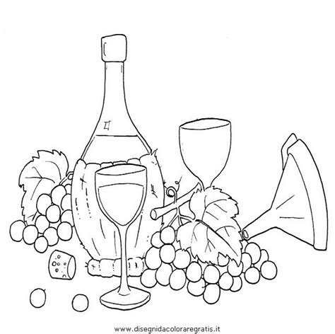 Disegno Vinouva Categoria Alimenti Da Colorare