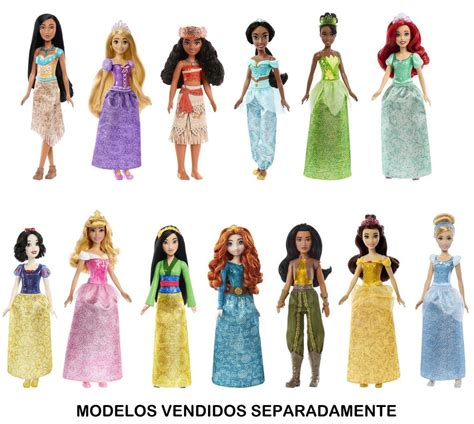 Boneca Princesas Disney Saia Cintilante Mattel