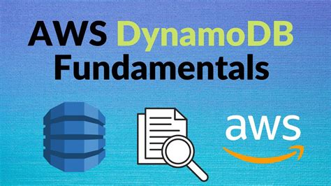aws dynamodb fundamentals easiest db to use in python youtube