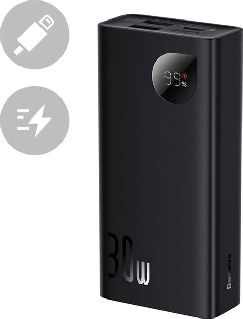 BASEUS POWER BANK 20000MAH ADAMAN METAAL 2XUSB TYPE C PD QC 3 0