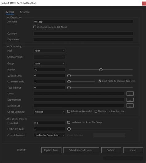 After Effects Using Deadline For A Render Farm By Chris Zwar