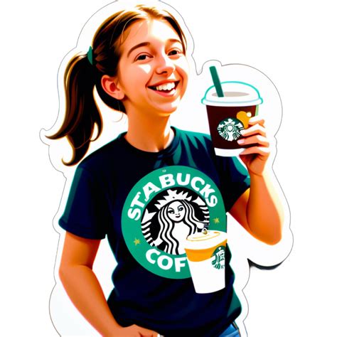 I Made An Ai Sticker Of The Sticker Depicts A Young Girl In Her Left