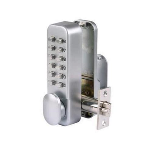 Manutan Easy Code Change Mechanical Codelock Knob Stainless Steel Quantity Fisher Scientific