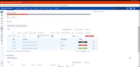 Xray 9139 When Scrolling The Screen After Clicking On A Test