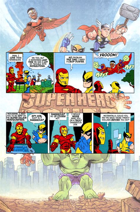 Read Online Marvel Super Hero Squad Comic Issue 1