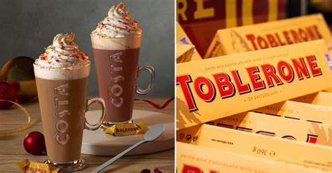 Costa Christmas Menu Brand Launches Toblerone Hot Chocolate