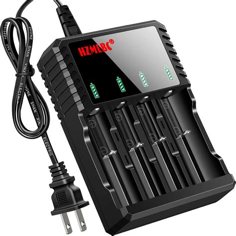 Cargador De Batería 18650 Cargador Universal Inteligente 18650 Con Indicador Led Para Batería De