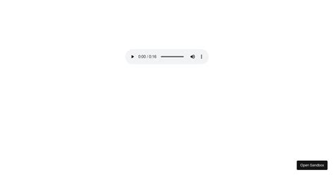 Wmik Audio Spectrum Playground Codesandbox