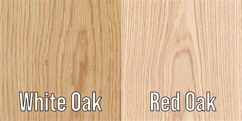 Red Oak Wood Vs White Oak At Jett Embling Blog