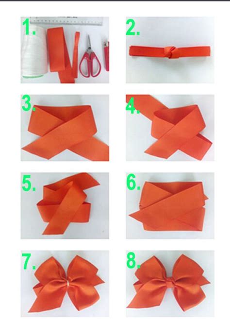 How To Make A Bow Out Of Ribbon