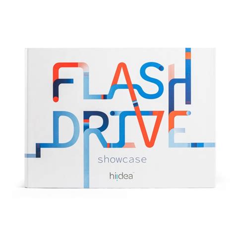Flash Drive Showcase Κασετίνα με εκτυπωμένα Usb