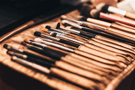 Hd Wallpaper Black Makeup Brush Set Brushes Cosmetics Beauty Product Make Up Brush