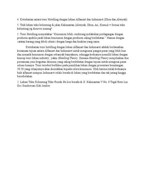 Hotelling Theory Pdf