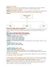 SQL Asses Docx Q What Is SQL Answer Structured Query Language SQL Is A Database Tool