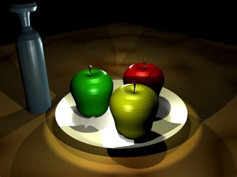 Apples On A Table By Sonic9jct On Deviantart