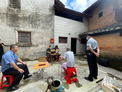 法庭“搬进”被告家中？梅州蕉岭农家院落响起了法槌声审判司法陈萍