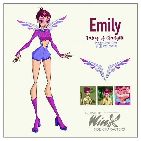 Emily Winx Side Character Concept By Wittywinx On Deviantart