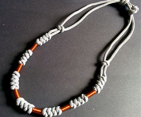 Making Paracord And Wire Necklace 4 Steps With Pictures Instructables