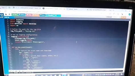 pavithra n on linkedin cybersecurity internship keylogger