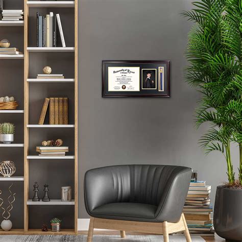 Free Shipping Graduationmall Mahogany Certificate Diploma Frame With