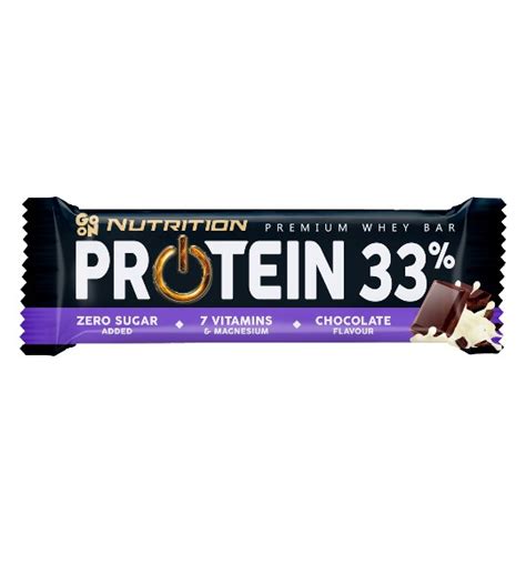 Go On Premium Protein Bar 33% (50 грам) купити протеїнові батончики в ...