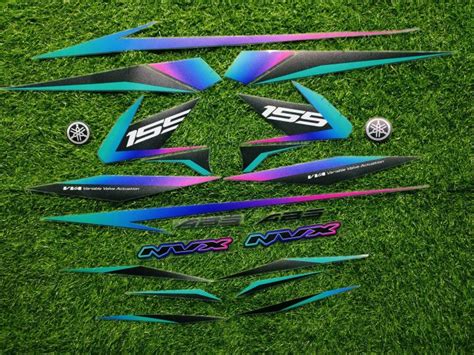 Sticker Striping Aerox 155 Old Lama Nvx Transparan Custom Vietnam