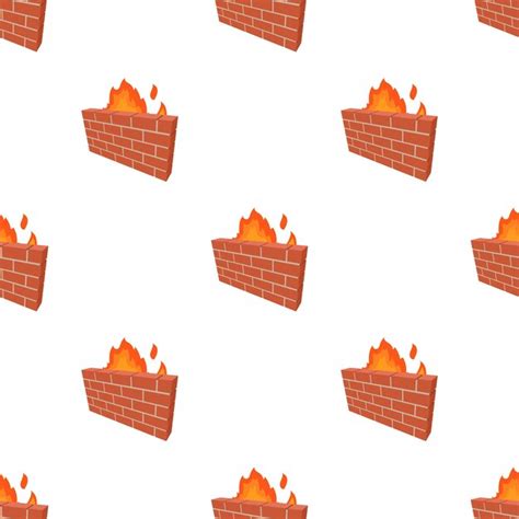 Premium Vector Firewall Pattern Seamless Background Texture Repeat Wallpaper Geometric Vector