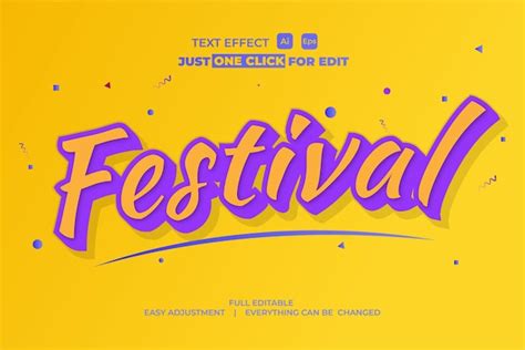 Premium Vector Elegant And Colorful Text Effect Design Full Editable