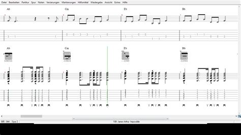 James Arthur Impossible Tabs Youtube
