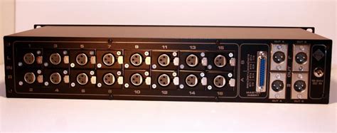 U Rack X Neumann Dual Insert Analog Summing Box Mixer