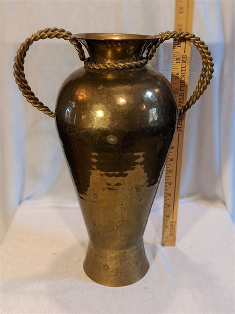 Brass Rope Vase