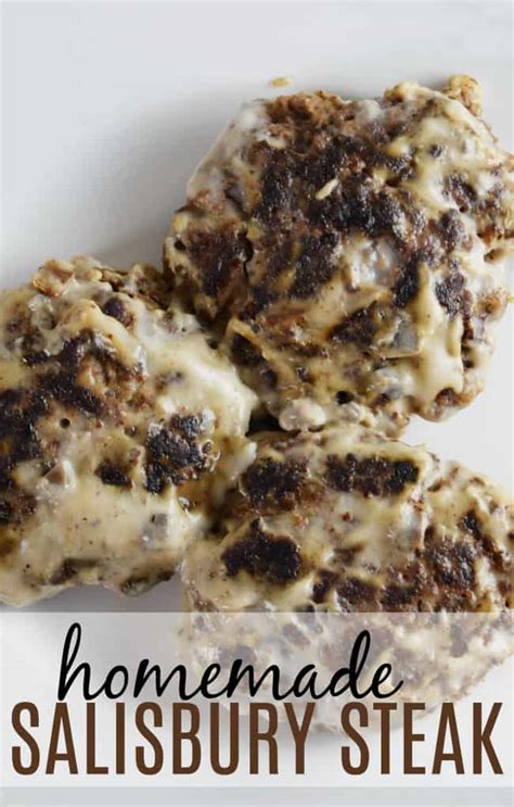 Homemade Salisbury Steak Recipe Todays Creative Ideas