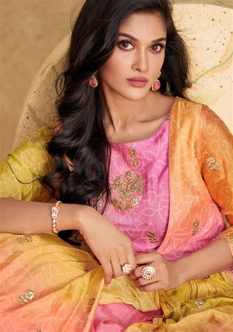 Buy Women Multicolor Embroidered Chinon Silk Anarkali Set Xks15636