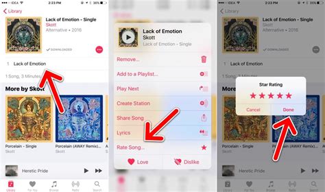 How To Enable And Use Star Rating In IOS 10 2 Music App IPhone Hacks