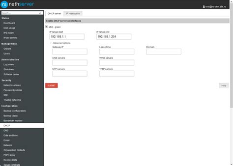 Solved Nethserver 67 Beta1 Dhcp Server Module Testing