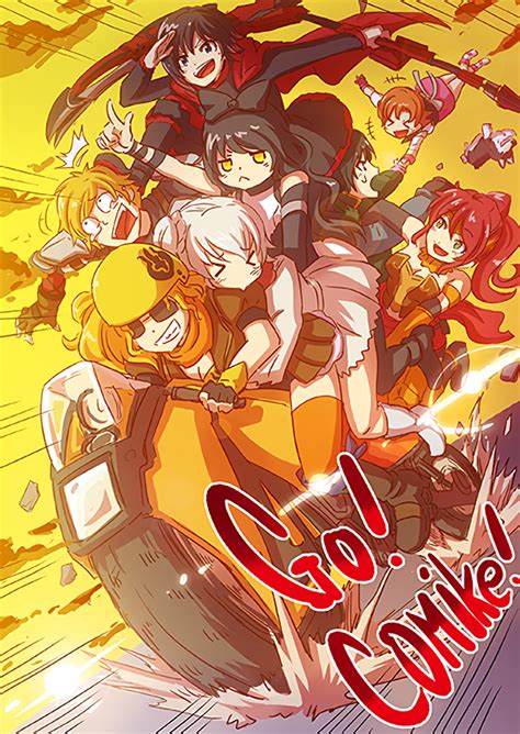 Rwby Anime Fandoms Yang Xiao Long Weiss Schnee Jaune Arc Blake Belladonna