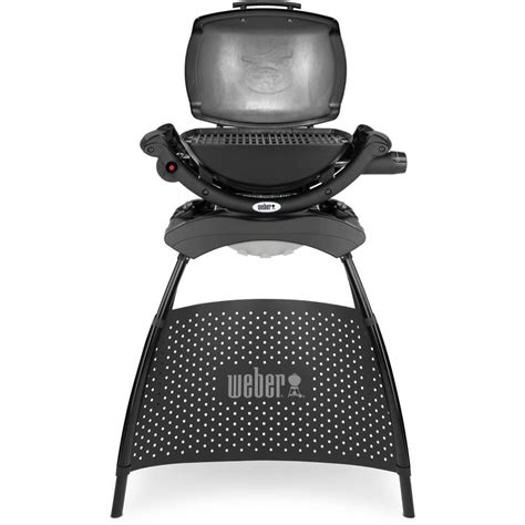 Weber Q1000 Portable Gas Bbq With Stand In Black 50010374 Bbq World