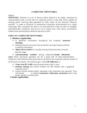 UNIT 4 CN R18 Syllabus Jntuh UNIT IV Transport Layer