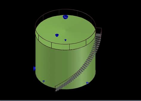 Tanque 3d En Autocad Descargar Cad 35402 Kb Bibliocad