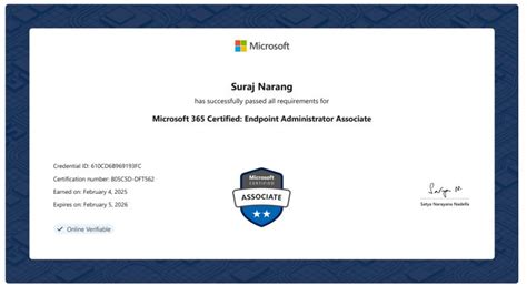 Microsoft Intune Endpoint Administrator Md102 Certification