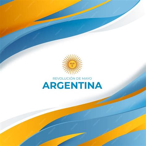 Free Vector Gradient Argentinian Dia De La Revolucion De Mayo