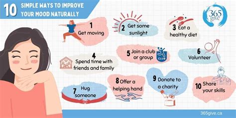 10 Simple Ways To Improve Your Mood Naturally 365give
