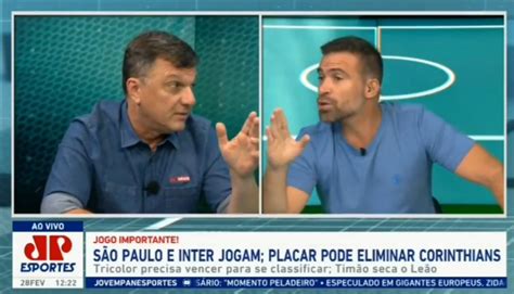 Apresentadores da Jovem Pan trocam farpas ao vivo Não te dou essa liberdade Jornal de Brasília