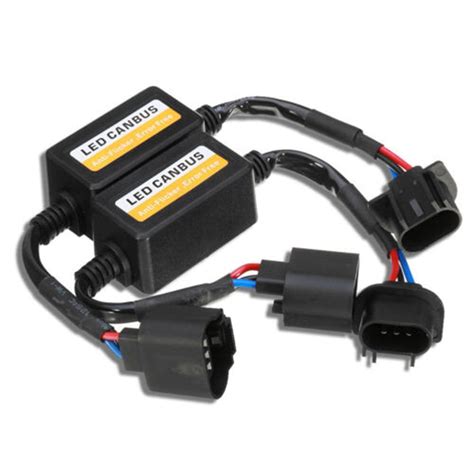 H13 9008 LED Headlight Error Free Canbus Decoder Anti Flicker Resistor