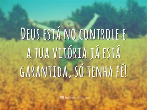 Deus Está No Controle Belas Mensagens