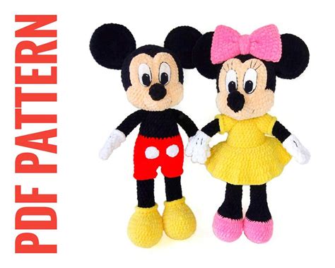 Knit Your Own Mickey Mouse Toy With This Free Pattern