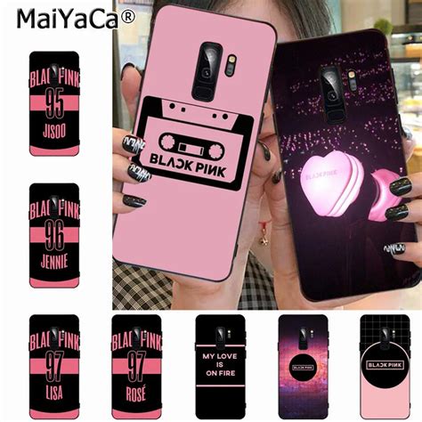 Maiyaca Kpop Blackpink Ultra Thin Cartoon Pattern Phone Case For