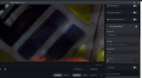 topaz video ai v3 1 0 releases topaz community