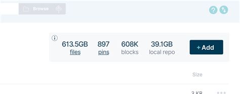 Reported MFS Size Can Be Bigger Than The Size Of Repo Issue Ipfs Ipfs Webui GitHub