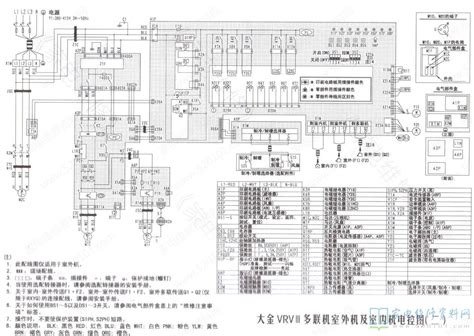 大金vrv多联机室外机rxyq12py1c电控图 家电维修资料网